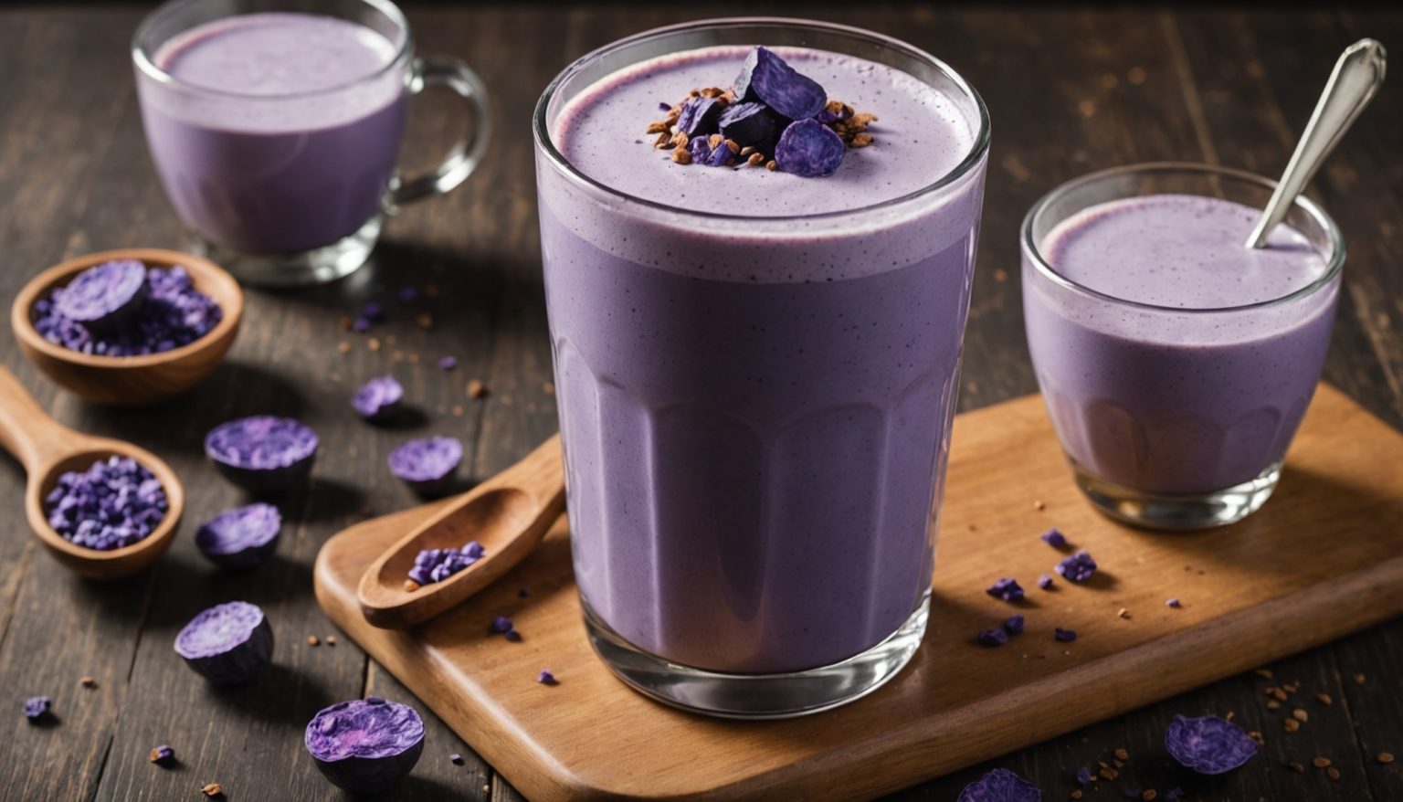 Discover the benefits of ube latte: a natural, nutritious superfood ...
